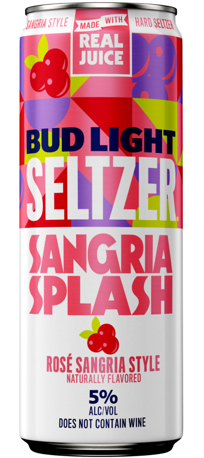Bud Light Seltzer Sangria Splash Rosé Sangria Style | Tap Into Your Beer